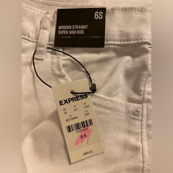 Express | Jeans | Conscious Edit Super High Waisted Ripped Modern ...